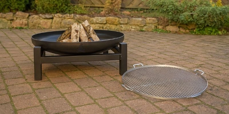 Pachet Vatra PANAMA 80 cm cu grilaj inox