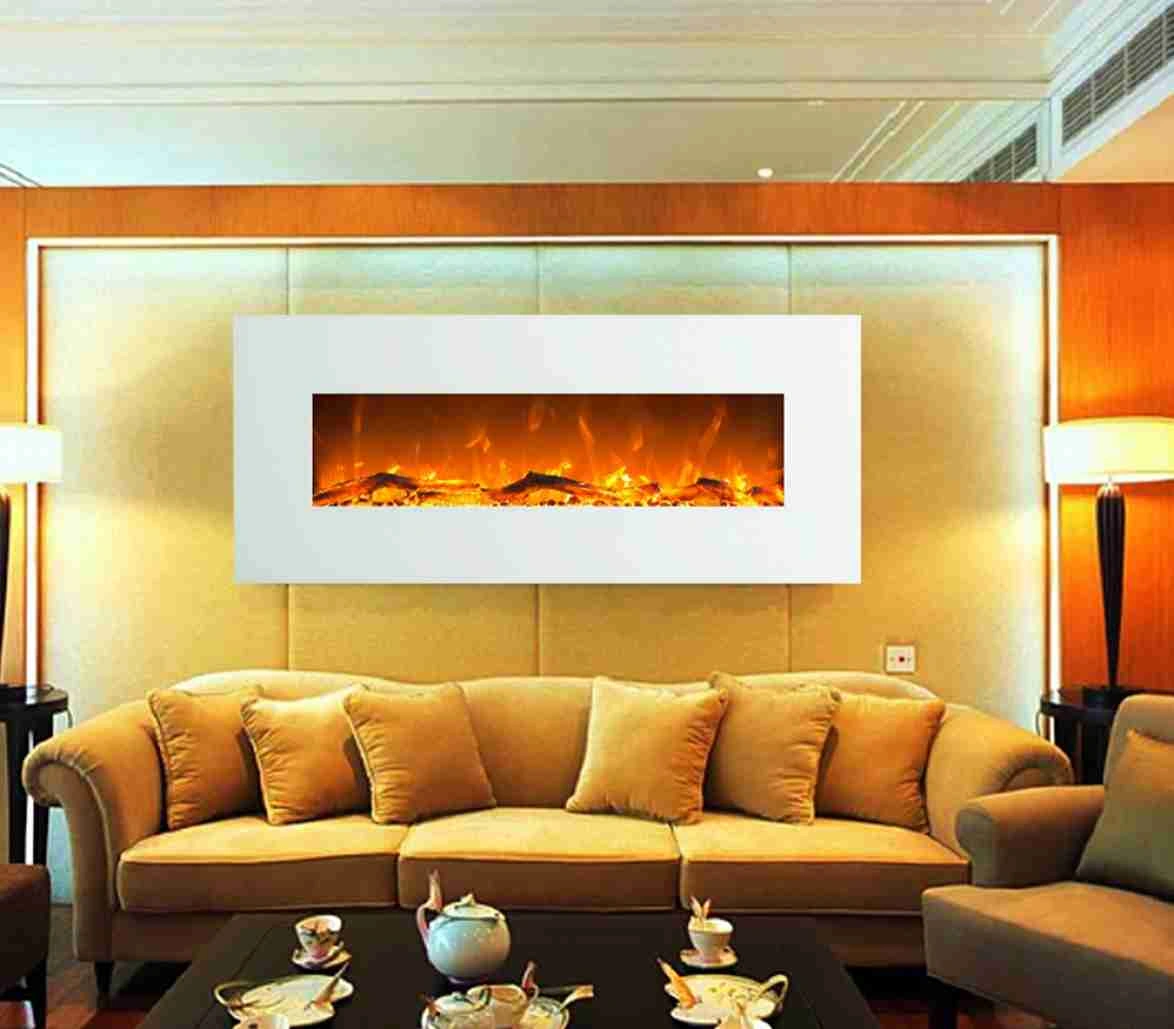 Seminee Decorative - Venus alb semineu electric de perete - OUTLET