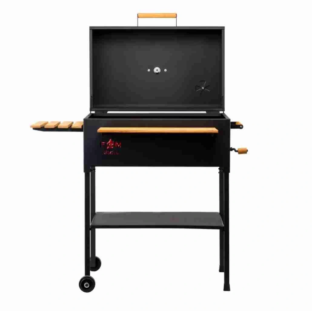 Gratare pe carbuni - Gratar Premium Plus 67x40 cm cu capac